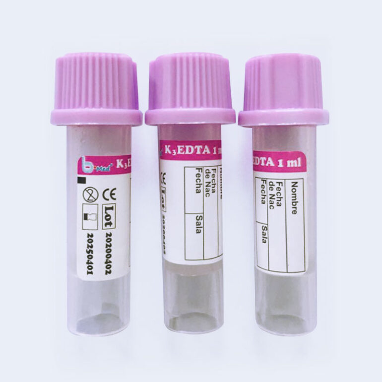Tubo Morado para Recogida de Sangre (EDTA K3) 3mL B-MED® - Seven One Four